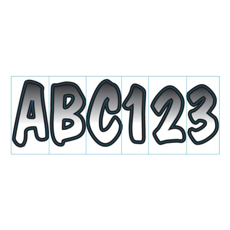 Bass Pro Shops Shaded Letter And Number Decal Kits | Cabela's